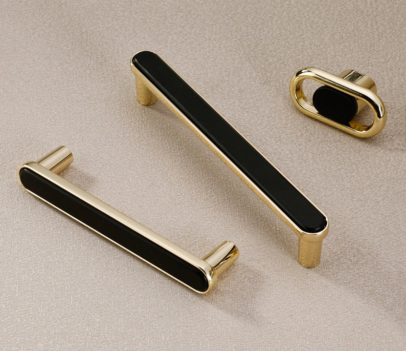 Modern Gold Pull Handle Light Luxury Pull Handle Nordic - Etsy