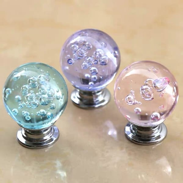 Glass Bubble Knobs - Etsy