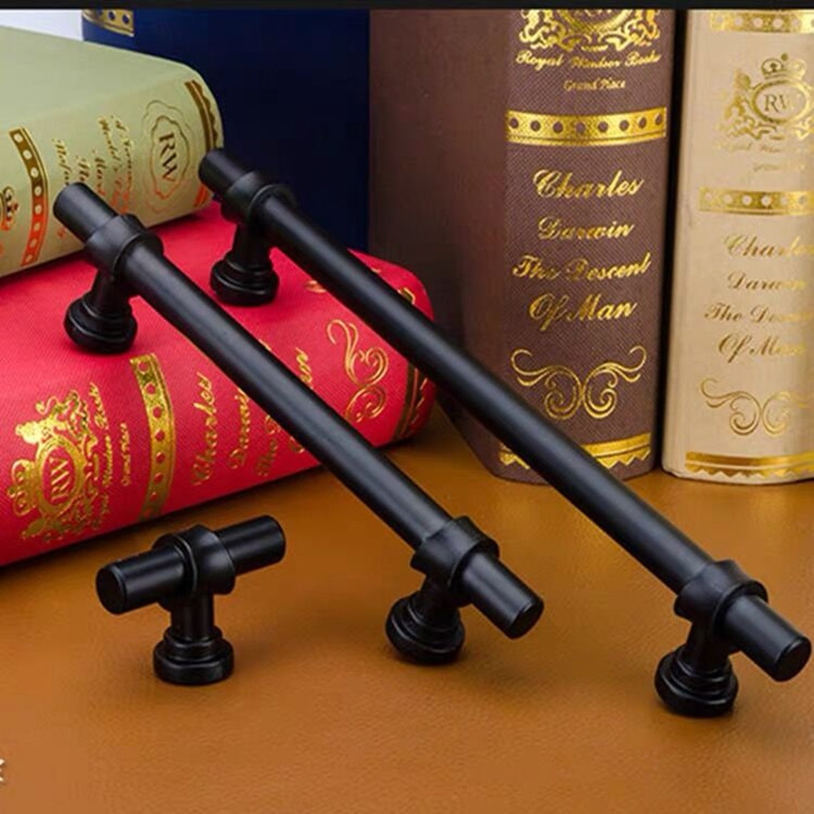 American Black Wardrobe Door Pull Handle Drawer Door Pull - Etsy