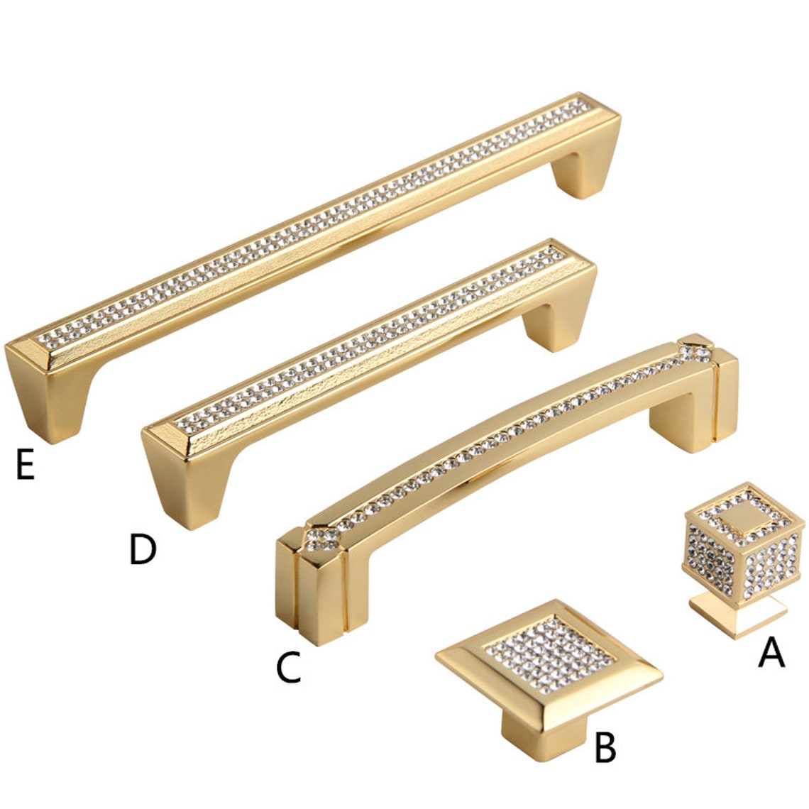 Modern Simple American European Door Pull Handle Cabinet Door Knob Pull ...