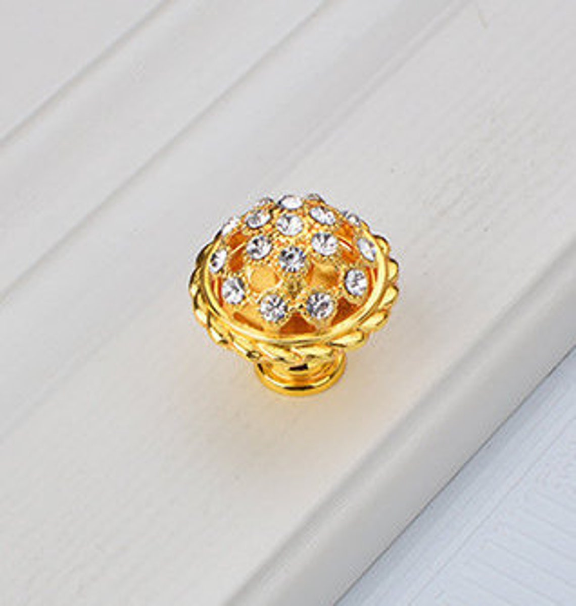 Gold Crystal Drawer Door Pull Handle Wardrobe Door Pull Handle | Etsy