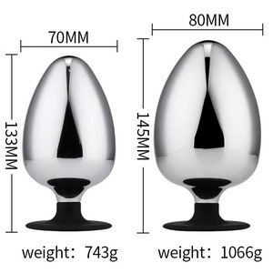 Huge Wearable Metal Steel Butt Plug - Etsy