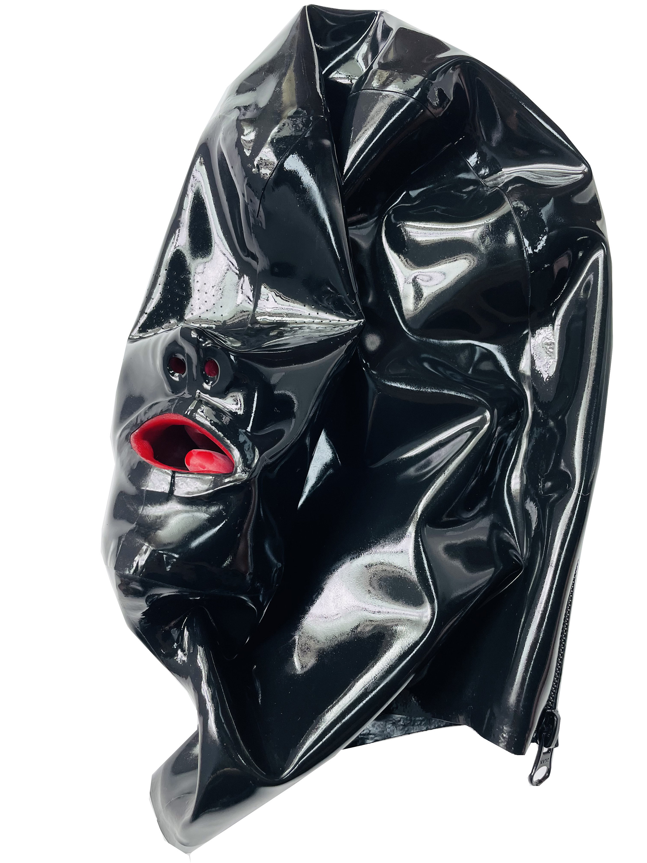 Latex Hood With Dental Braces Long Nasal Canal - Etsy