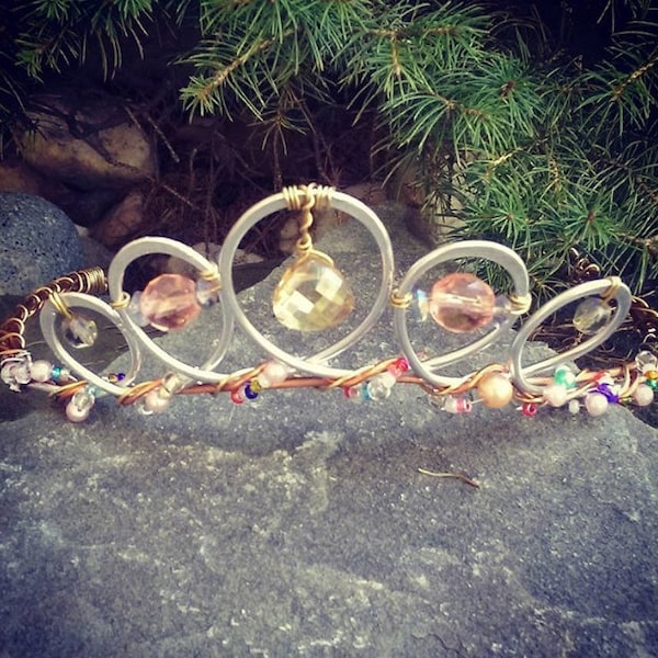 Wire Wrap Tiara - Etsy