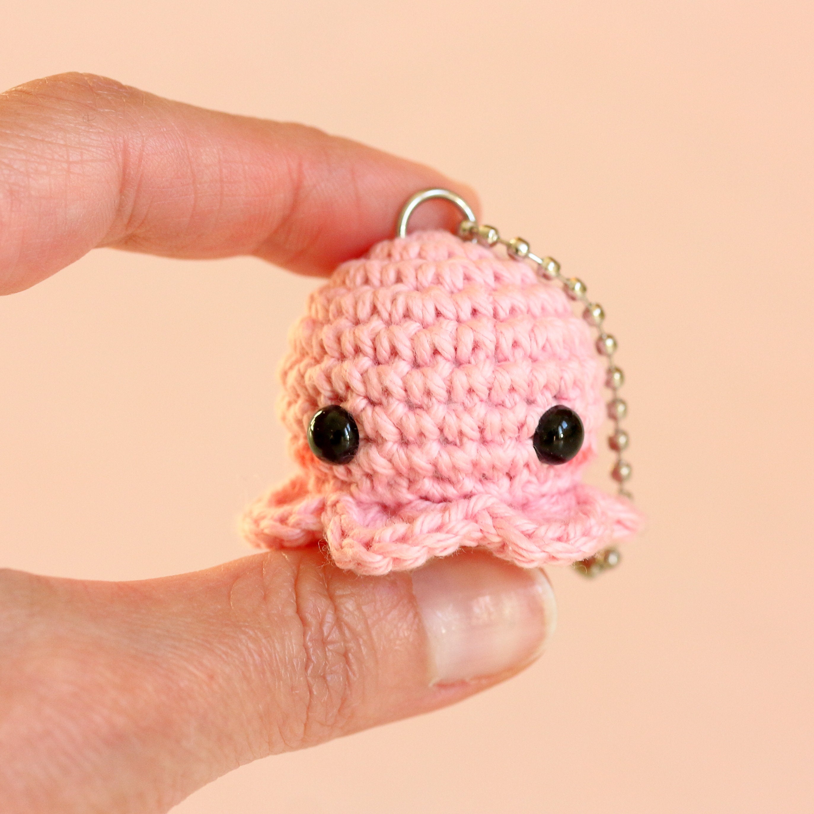 Crochet Octopus Pattern Crochet Keychain Animal Pattern - Etsy