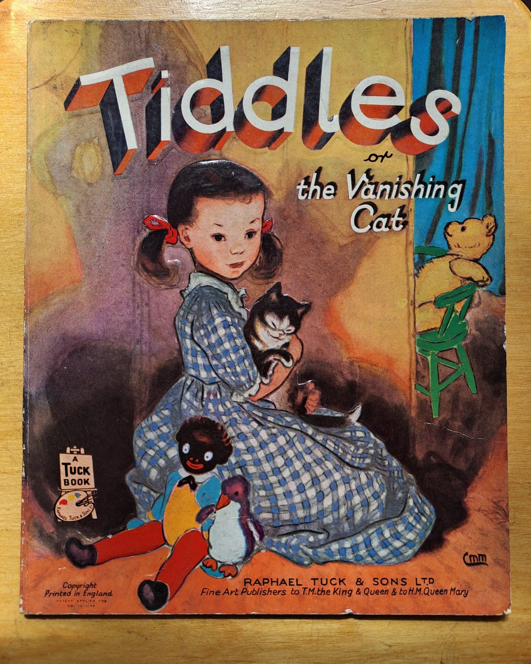 TIDDLES or the Vanishing Cat. Illustrated by Margaret Milnes. Written ...