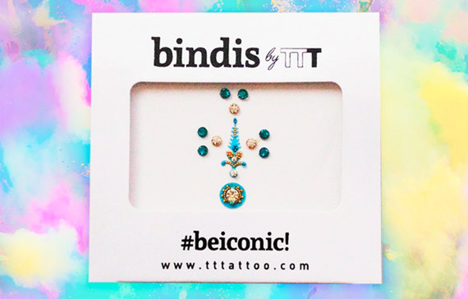 Bonnaroo Bindi Set - Face Gems Stick Bindi Dots Jewels Bindi Dots ...