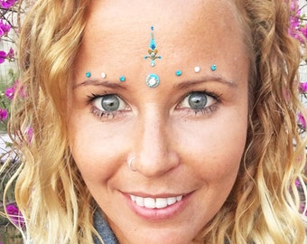 FYF Bindi Set Face Gems Stick Bindi Dots Jewels Bindi Dots Bindis ...