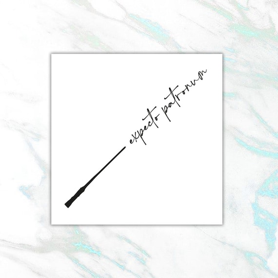Expecto Patronum Tattoo