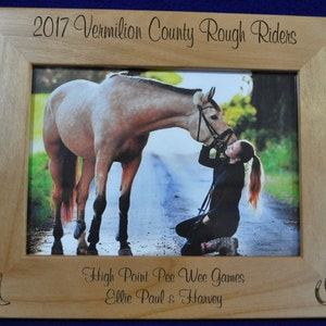 Horse Frame ~ Horse ~ Custom Picture Frame ~ Picture Frame ~ Horse ...