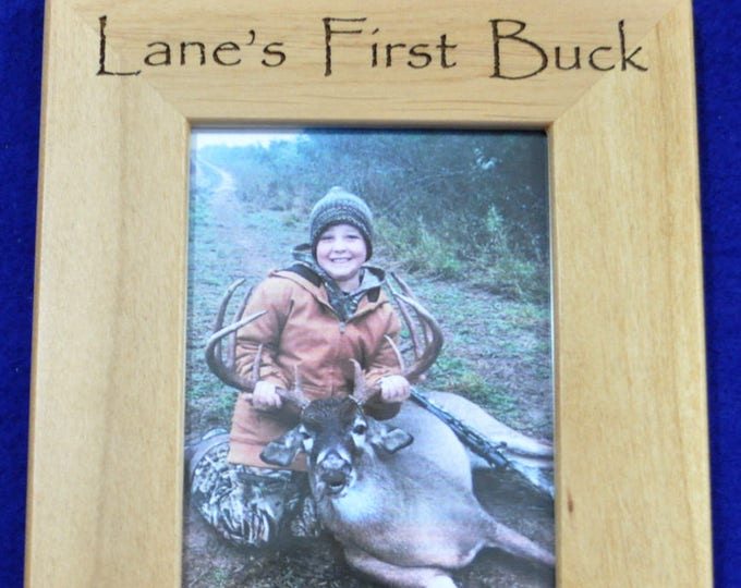 First Buck ~ First Deer ~ Deer Hunting Frame ~ Custom Frame ~ 1st Deer ...