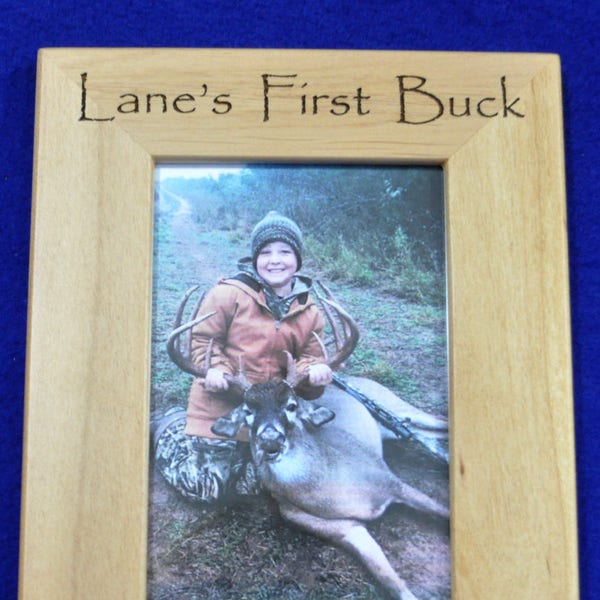 Personalized Buck Frame - Etsy