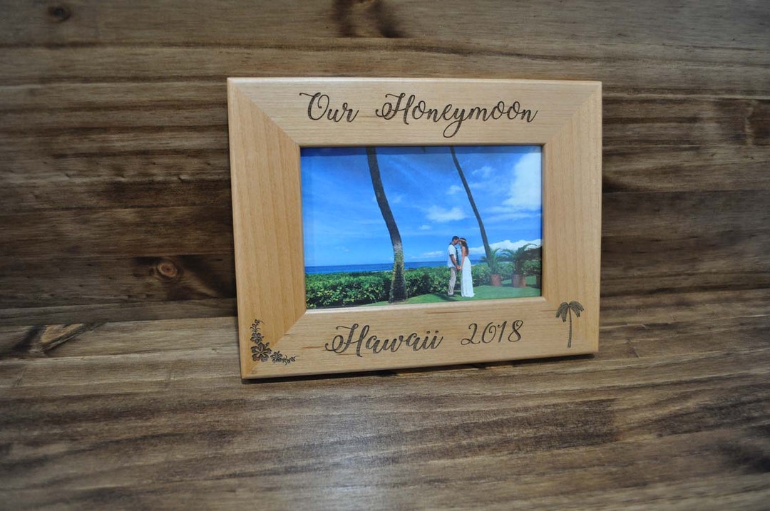 Wedding Gift ~ Honeymoon Frame ~ Gift for Couple ~ Wedding Frame ...