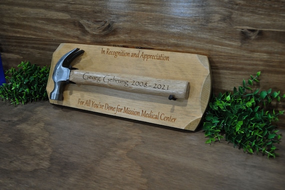 Recognition Gift Appreciation Gift Dedication Gift | Etsy