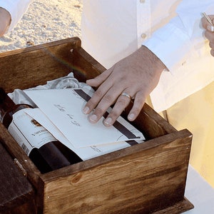 Custom Wine Box, Unity Ceremony Box, Wine Unity Ceremony, Personalized ...
