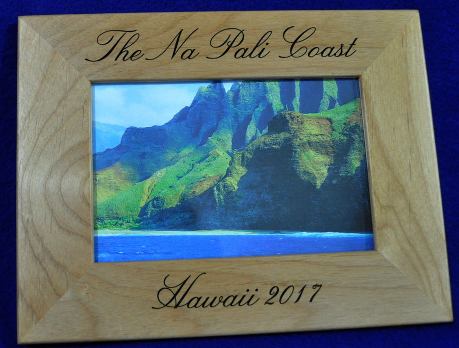 Vacation Frame ~ Vacation Gift ~ Custom Picture Frame ~ Engraved Frame ...