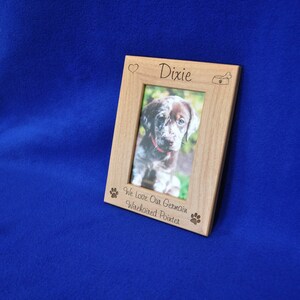 Pet Frame Dog Frames Cat Frames Custom Pet Frames Dog Breed Gifts ...