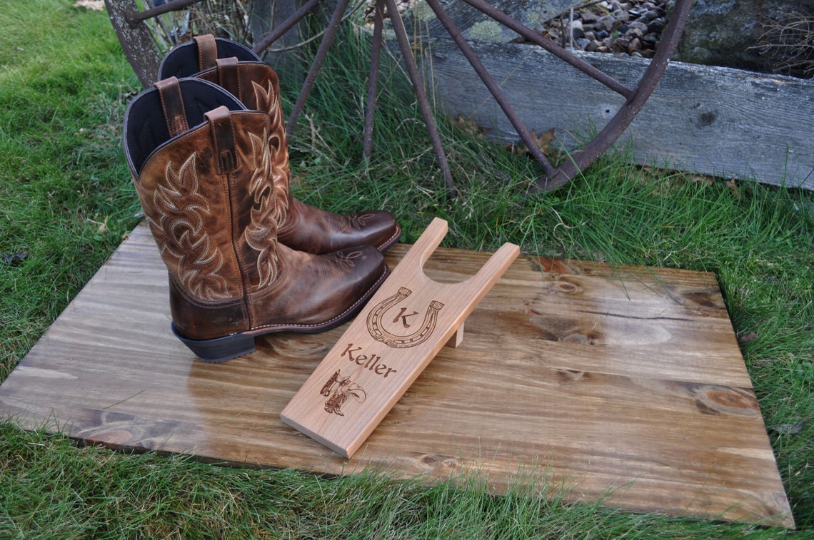 Boot Jack Boot Remover Gift For Cowboy Cowgirl Gift | Etsy