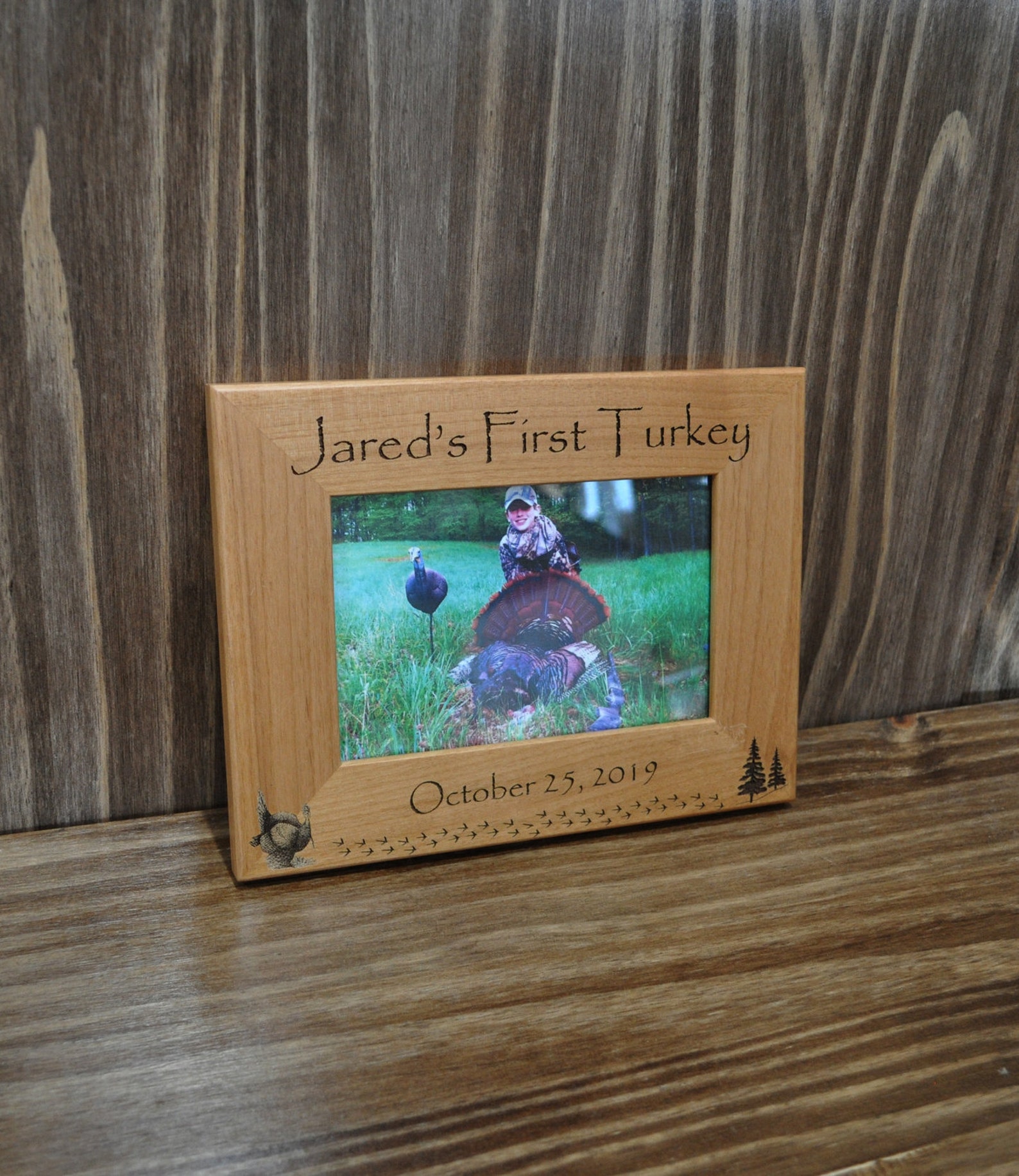 First Turkey Turkey Hunting First Turkey Frame 1st - Etsy