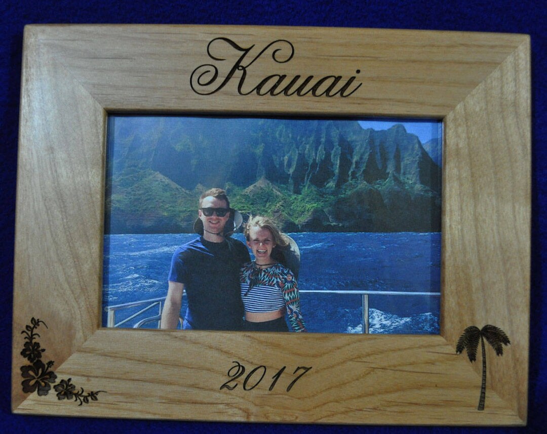 Christmas Gifts ~ Custom Picture Frame ~ Vacation Frame ~ Vacation Gift ...