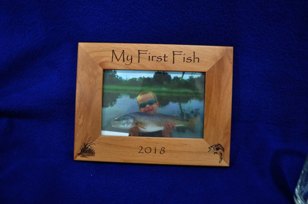 First Fish, Child's First Fishing Trip, Fishing Gifts, Custom Fishing ...