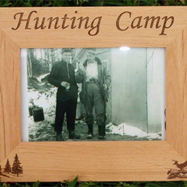 Deer Camp Picture Frame - Etsy