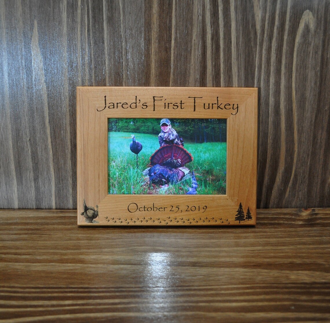 First Turkey Turkey Hunting First Turkey Frame 1st - Etsy