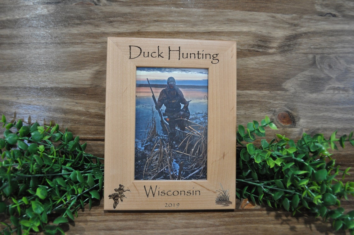 Duck Hunting Hunting Frame Hunting Picture Frame First - Etsy