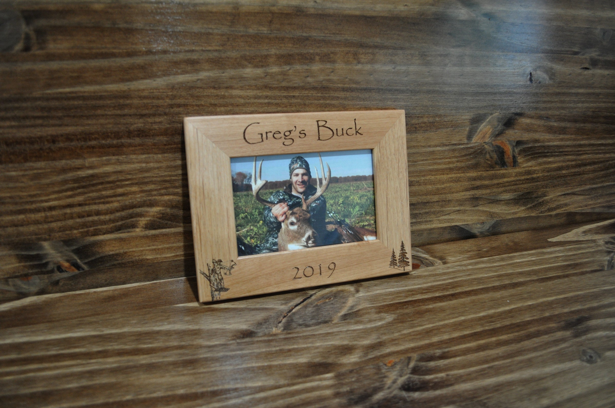 Bow Hunter, Bow Hunting Frame, First Deer Frame, Hunting, Gifts for ...