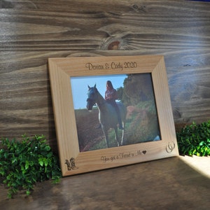 Horse Frame ~ Horse ~ Custom Picture Frame ~ Picture Frame ~ Horse ...
