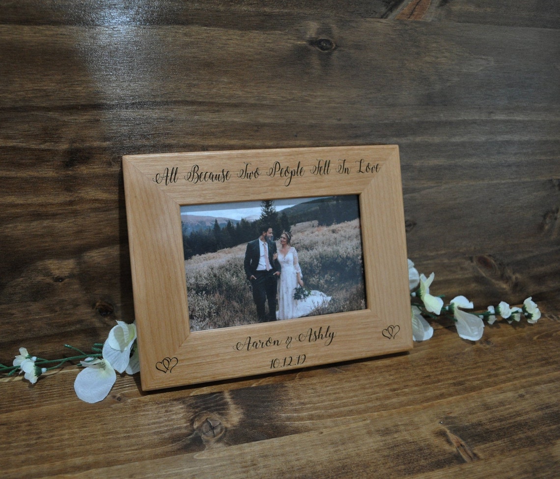 Gift for Couple, Bride and Groom Frame, Wedding Gift for Couple ...