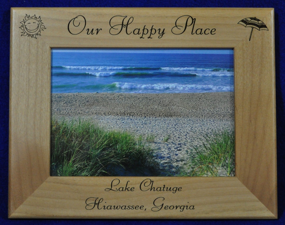 Vacation Frame ~ Vacation Gift ~ Picture Frame ~ Engraved Family Gift ...