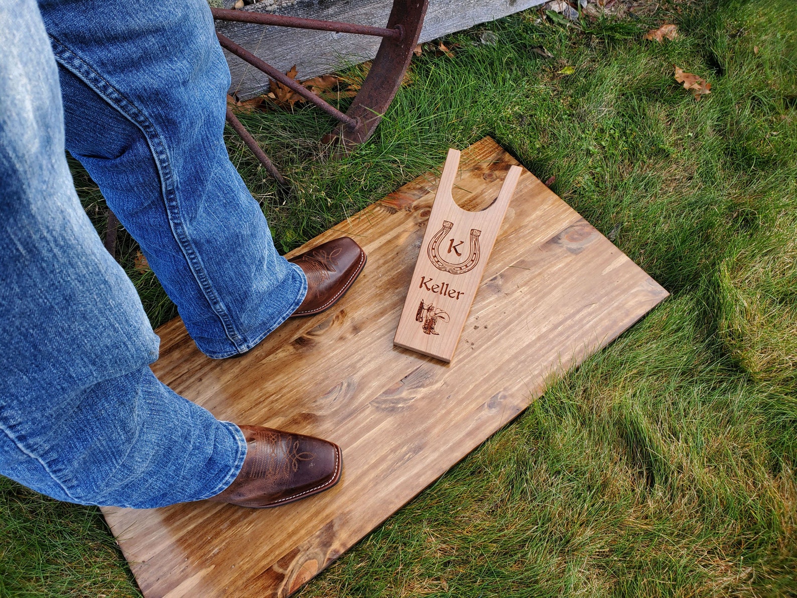 Boot Jack Boot Remover Gift for Cowboy Cowgirl Gift Christmas Gift for ...