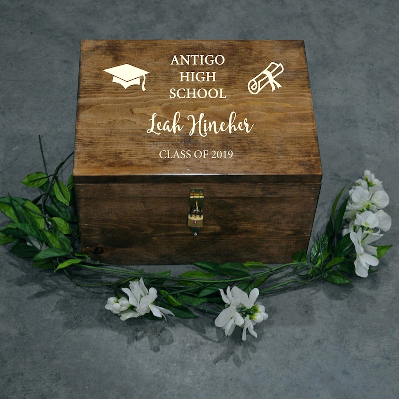 Graduation Card Box - Etsy