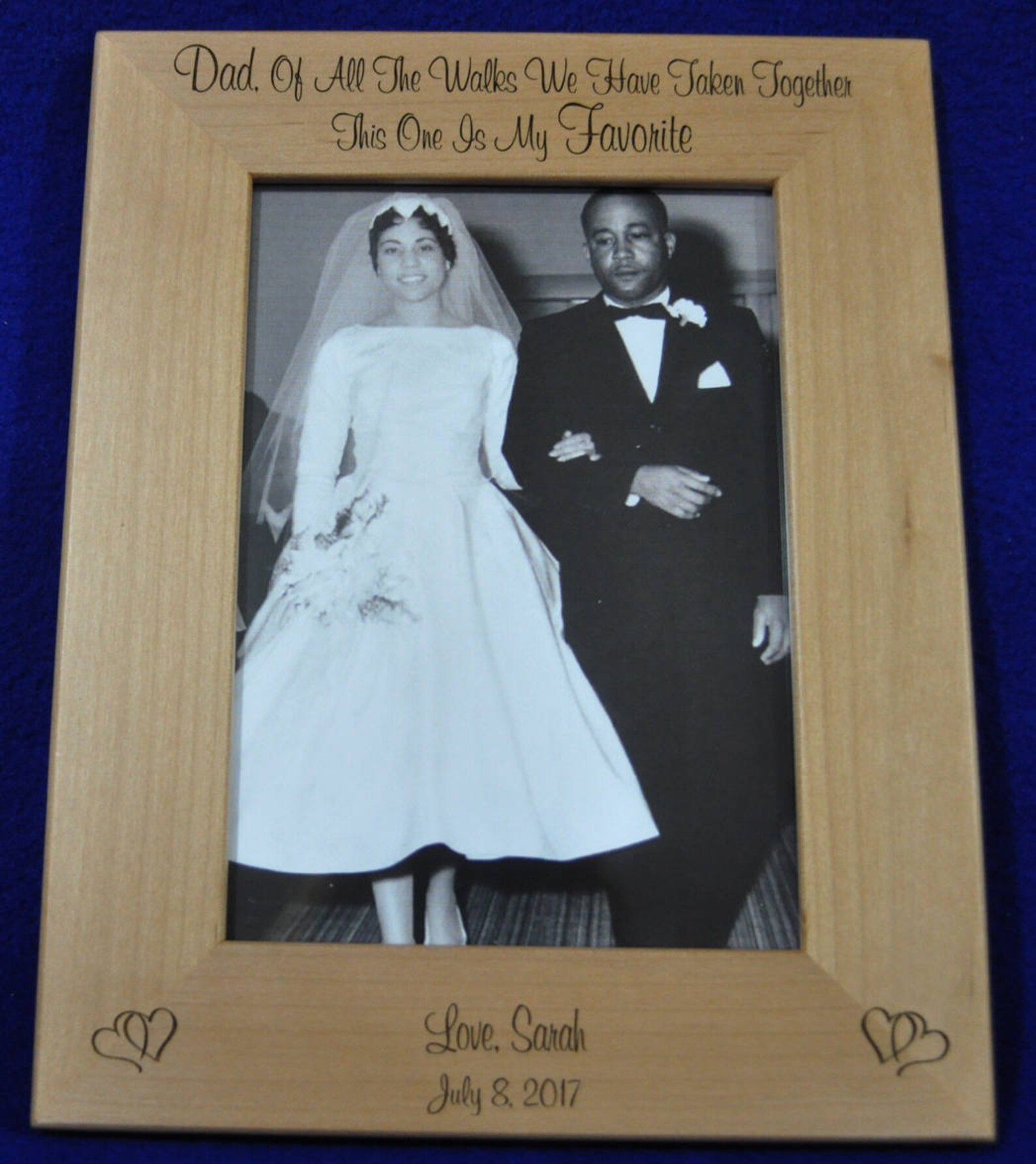 Gift for Dad ~ Father of the Bride Frame ~ Birthday Gift for Dad ...