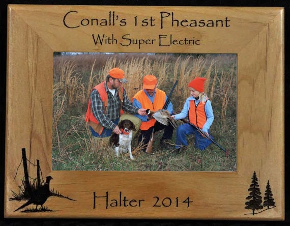 Hunting. Pheasant Hunting. Hunting Frame. Hunting Gift. Gift | Etsy