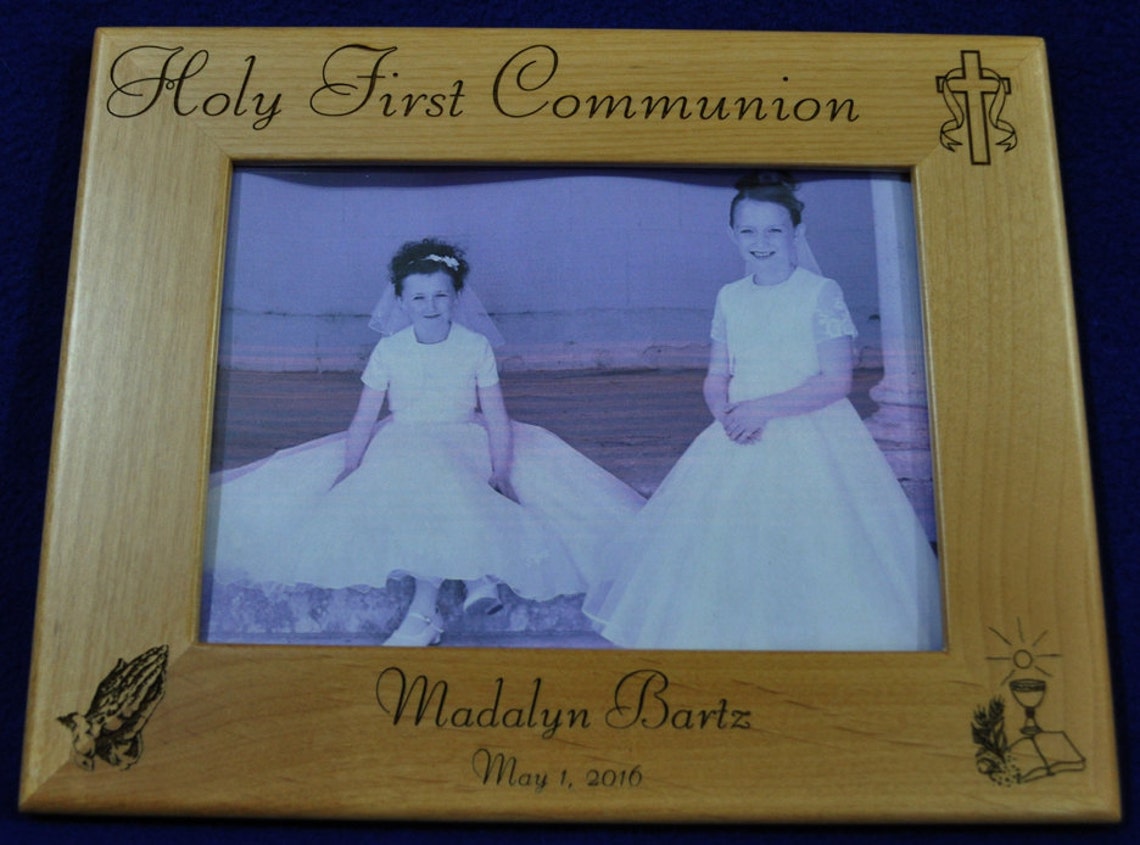 First Communion, 1st Communion Frame, Christian Frames, Gift for ...