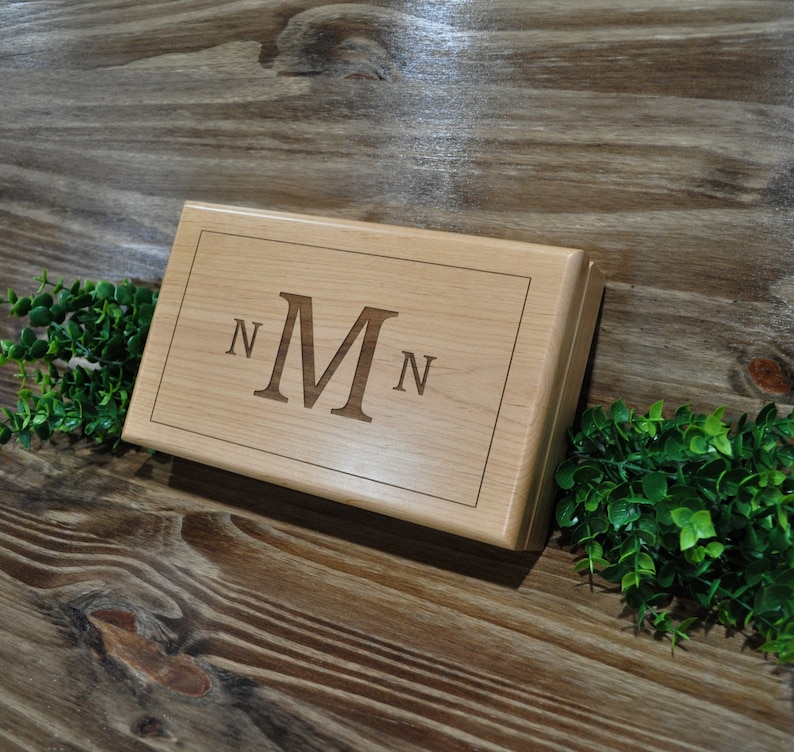 Monogram Gift Monogram Box Valet Box Christmas Gift For | Etsy