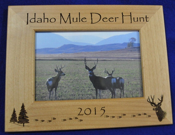 Hunting. Mule Deer Hunting. Hunting Frame. Hunting Gift. Gift - Etsy