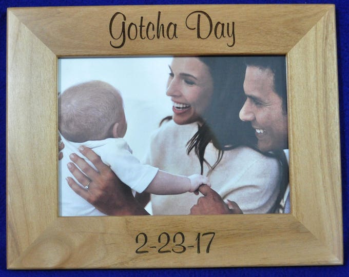 Gotcha Gift Adoption Gift Adoption Frame Baby Frame Custom Frames New ...
