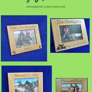 Hunting ~ Elk Hunting ~ Hunting Frame ~ Hunting Gift ~ Gift for Hunter ...