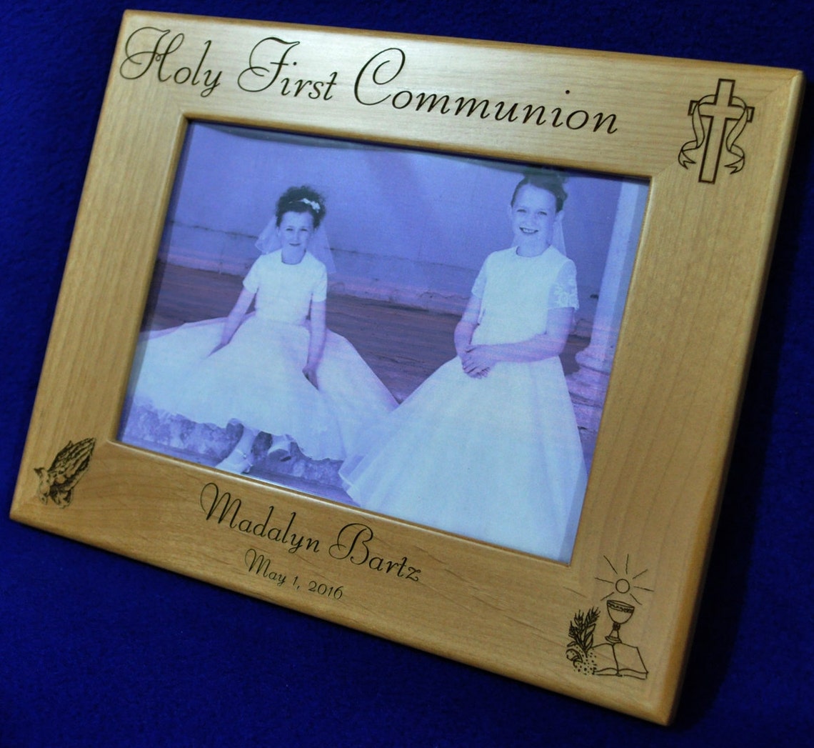 First Communion, 1st Communion Frame, Christian Frames, Gift for ...