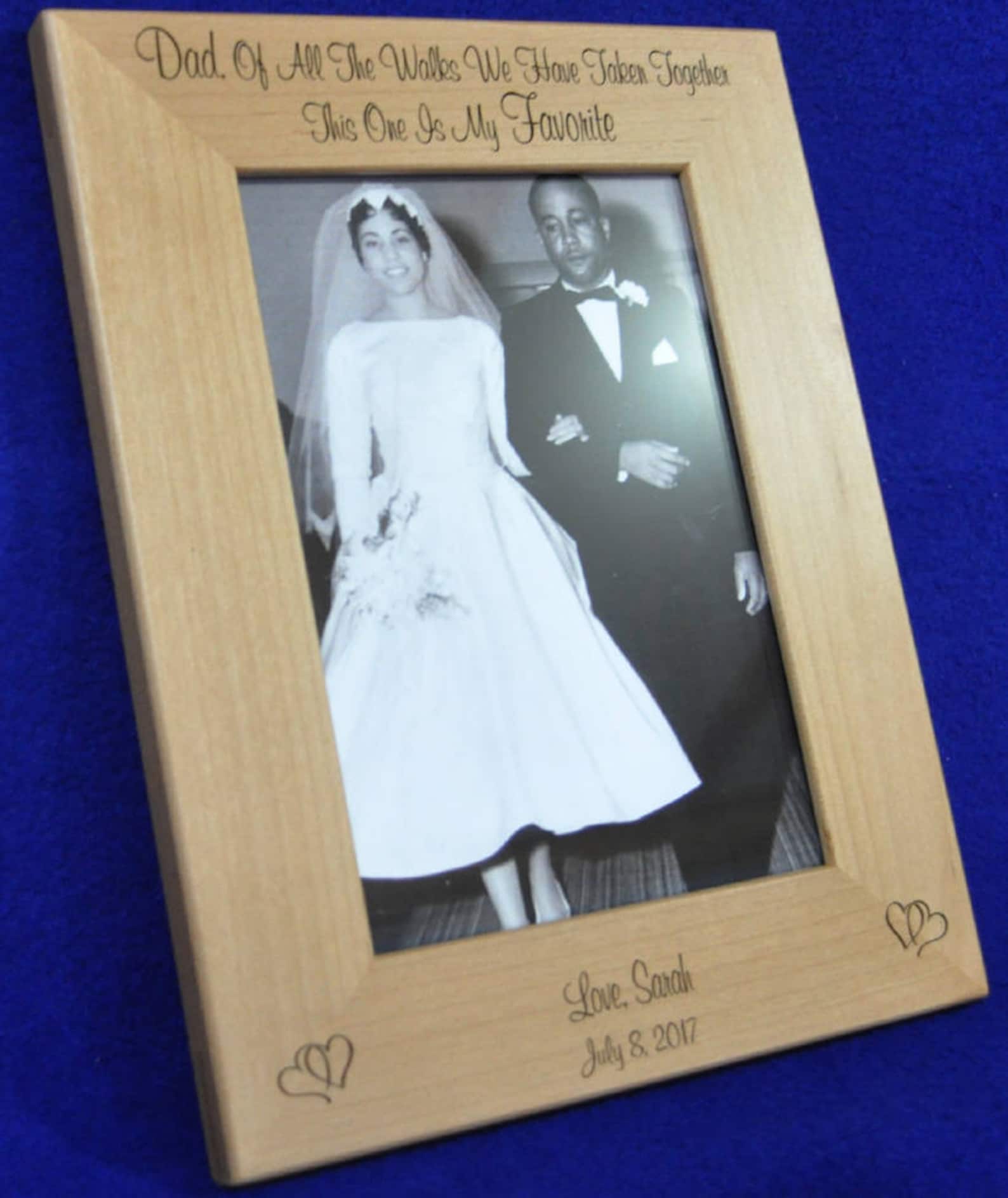 Gift for Dad ~ Father of the Bride Frame ~ Birthday Gift for Dad ...
