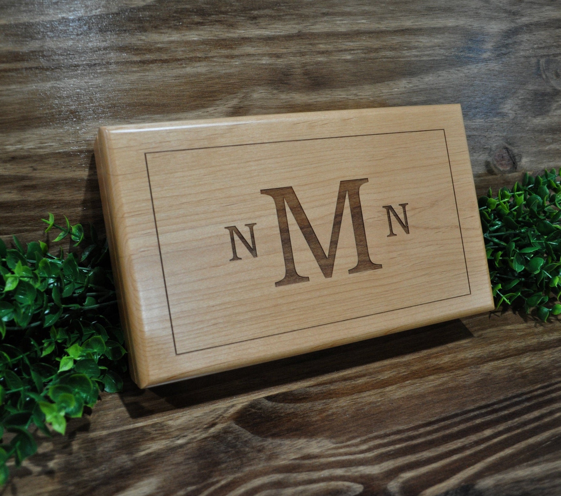 Monogram Gift Monogram Box Valet Box Christmas Gift For | Etsy