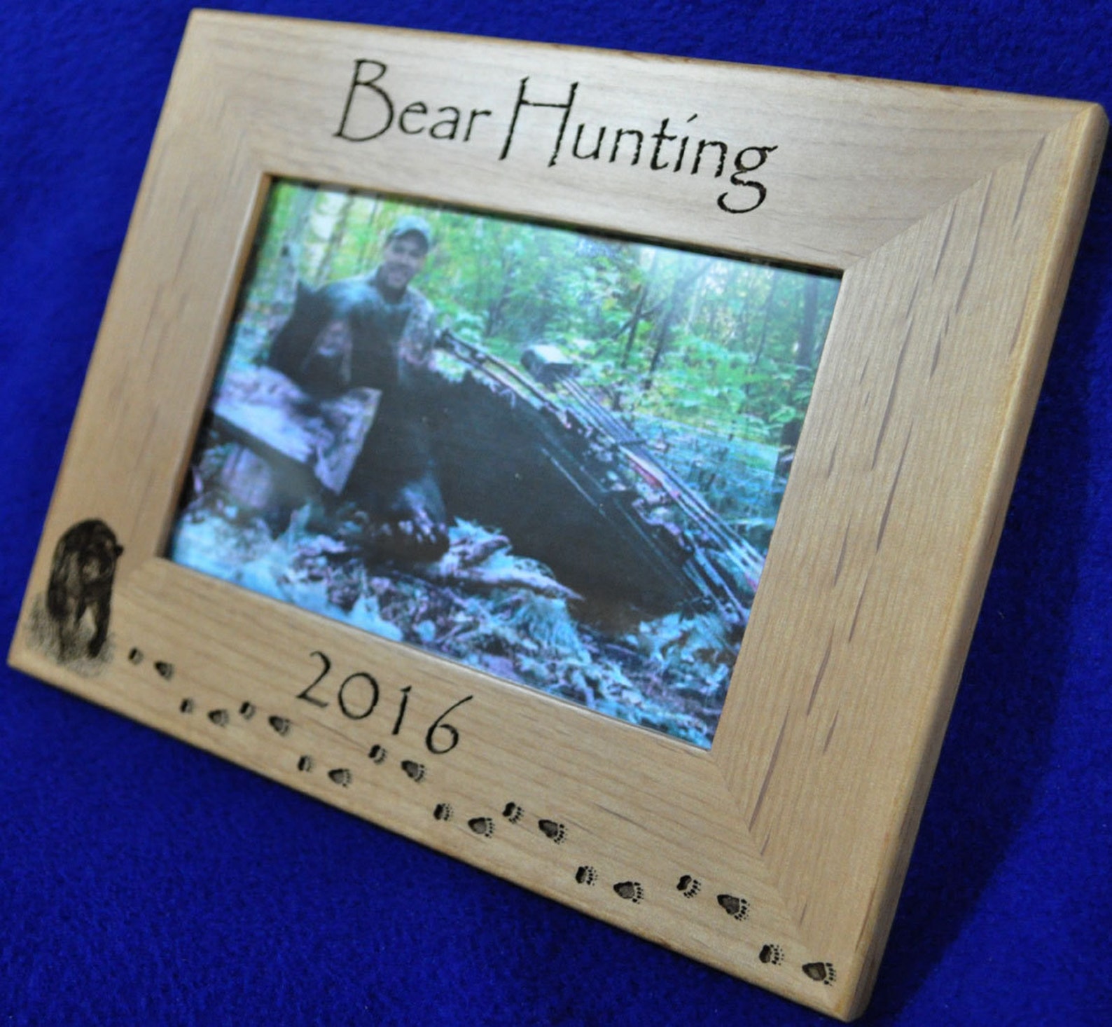 Hunting Frames Bear Hunting Frame Hunting Gift Gift for - Etsy