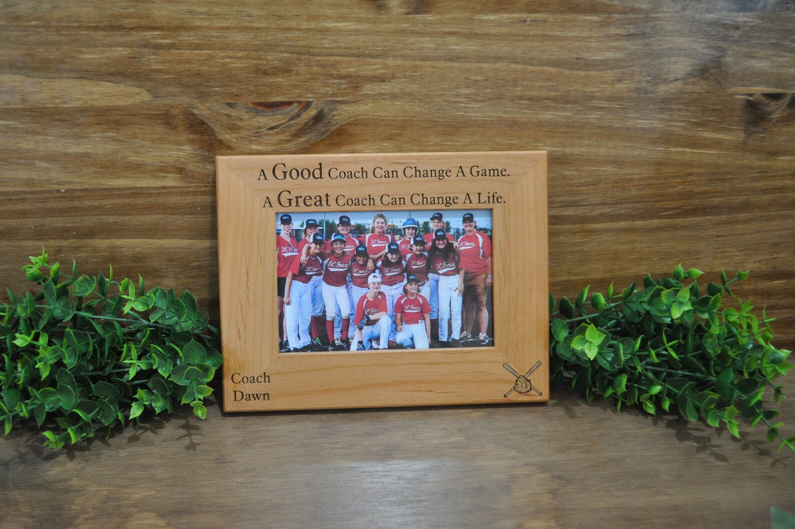 Coach Gift, Coach Frame, Baseball Coach Gifts, Baseball Gifts, Sports ...