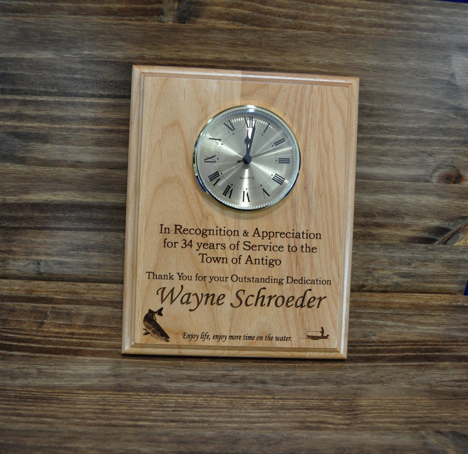Retirement Gift Appreciation Gift for Employee Clock Gift - Etsy