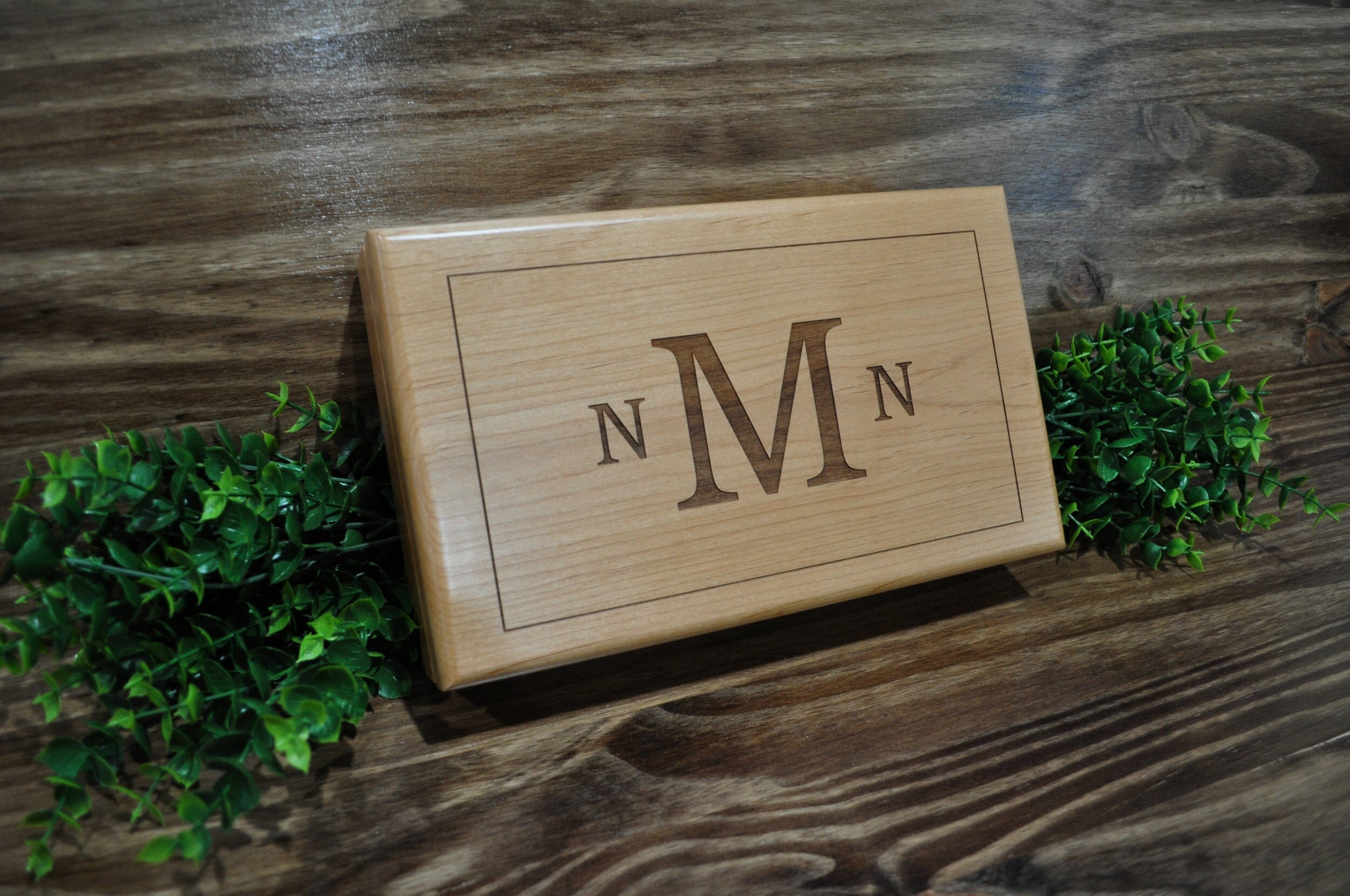 Monogram Gift Monogram Box Valet Box Christmas Gift For | Etsy