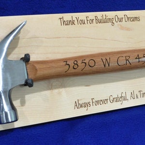 Home Builder Gift ~ Contractor Gift ~ Realtor Gift ~ Gift for ...