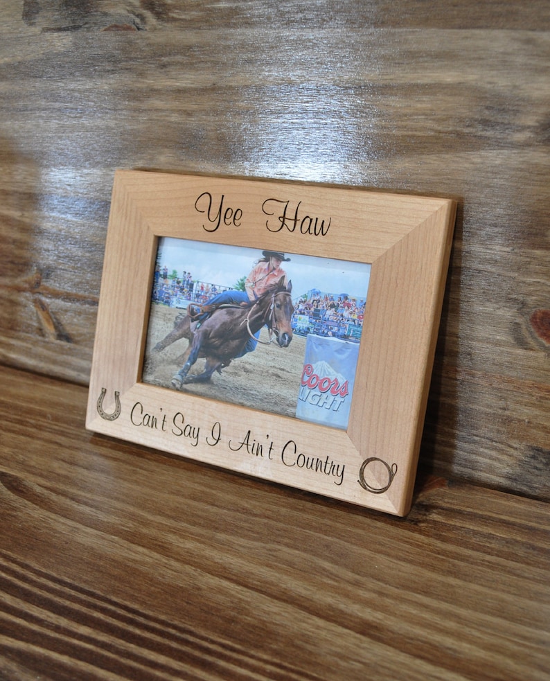 Horse Horse Frame Custom Picture Frame Picture Frame | Etsy